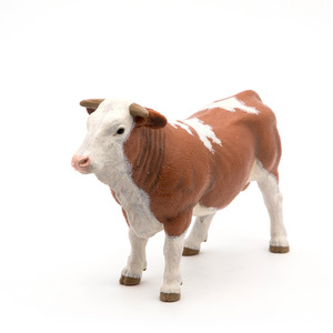 PAPO Farmyard Friends Simmental Bull Toy Figure