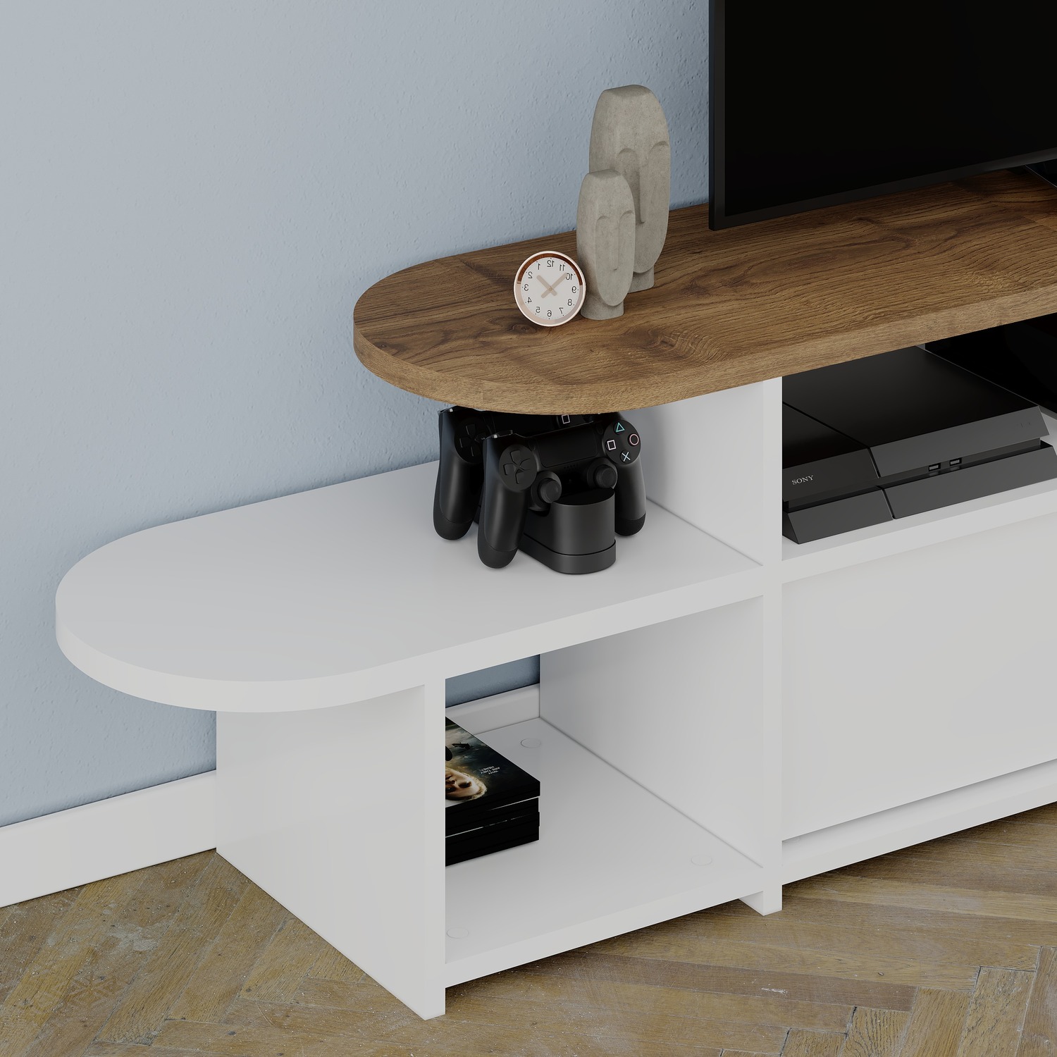 Lyra Modern TV Stand Multimedia Centre TV Unit