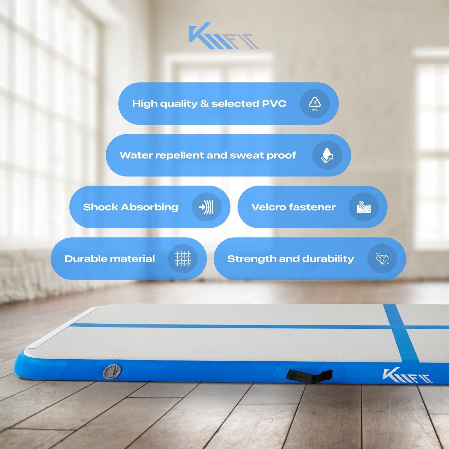 3m Inflatable Airtrack Sports Mat