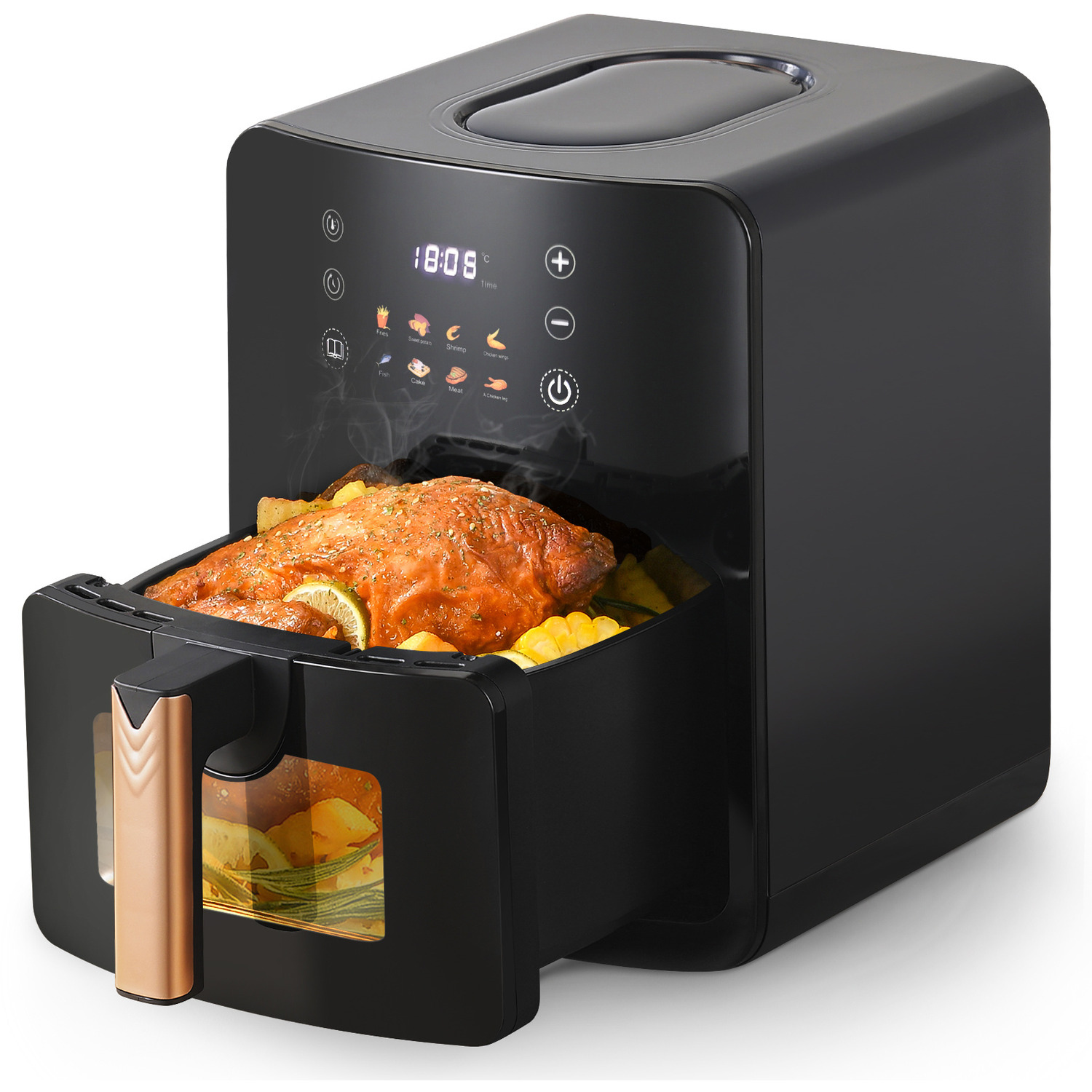 Digital Air Fryer 5L Capacity Oil Free Energy and Time Saver with ...