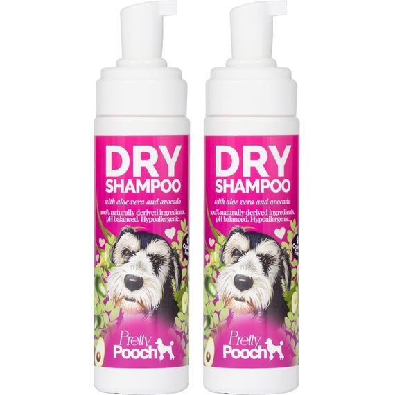 Pretty Pooch Dry Shampoo Mousse - Contains Aloe and Avocado