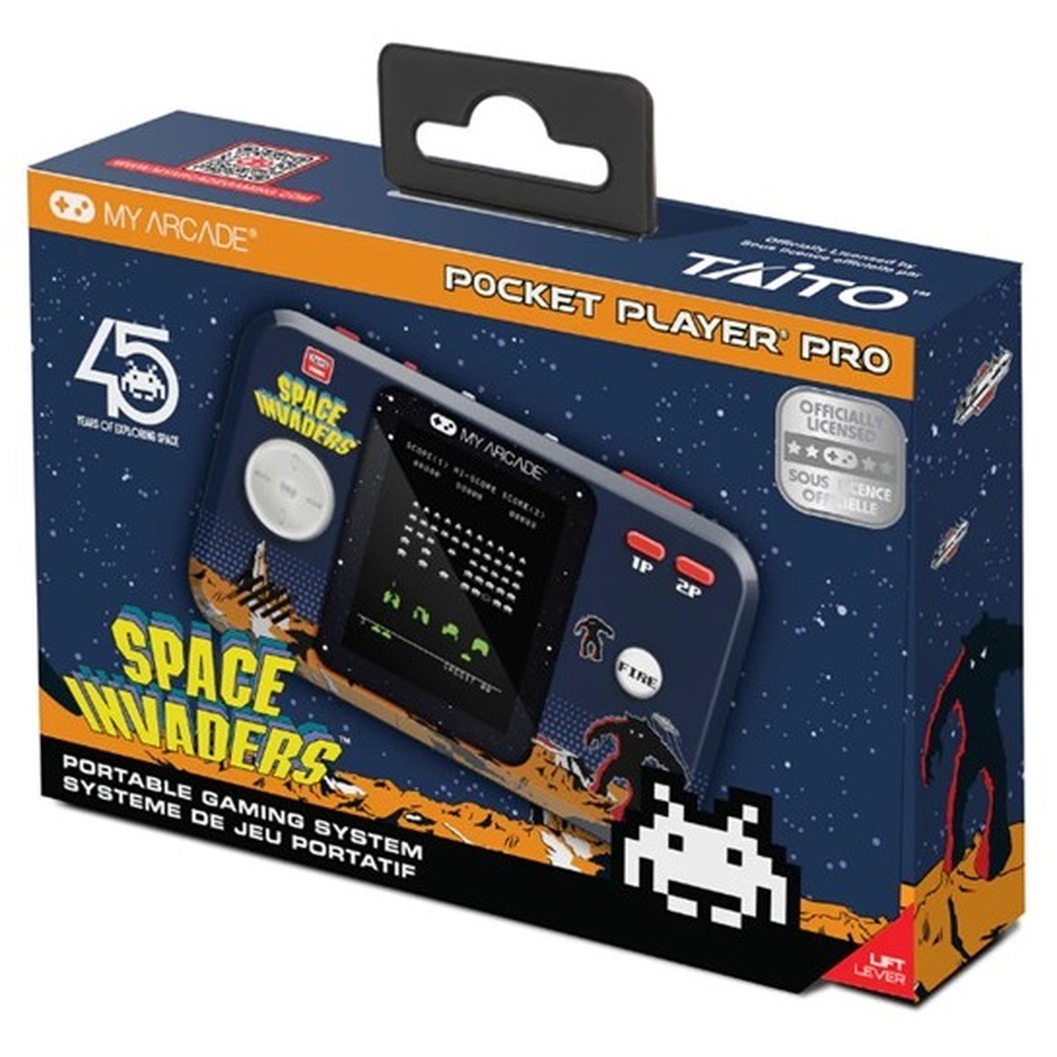 Pocket Player Pro Space Invaders