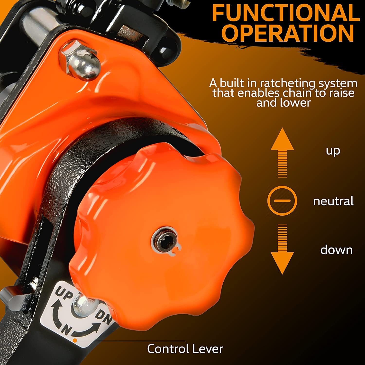 Commercial Steel Mini Lever Hoist Heavy Duty GEUT014