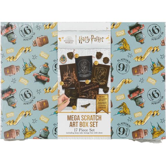 Harry Potter Mega Scratch Art Box Set