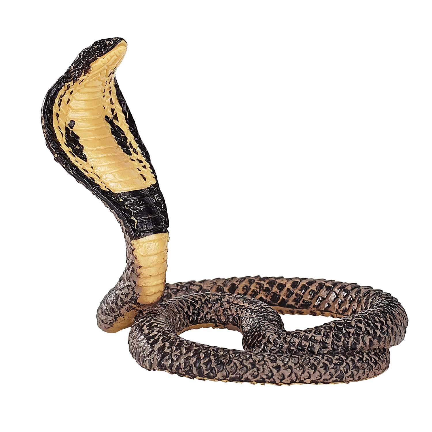 MOJO Wildlife Woodland King Cobra Toy Figure - 387126