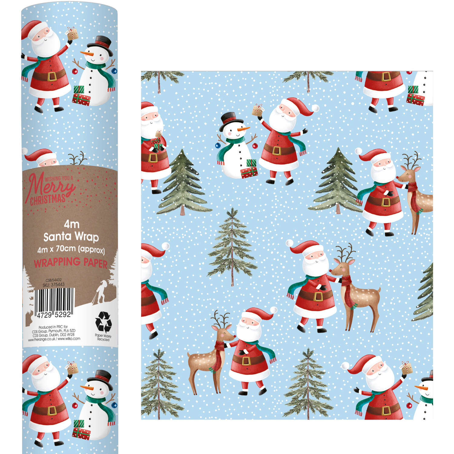 Santa Gift Wrap