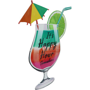Indoor Outdoor Fun Cocktail Sign
