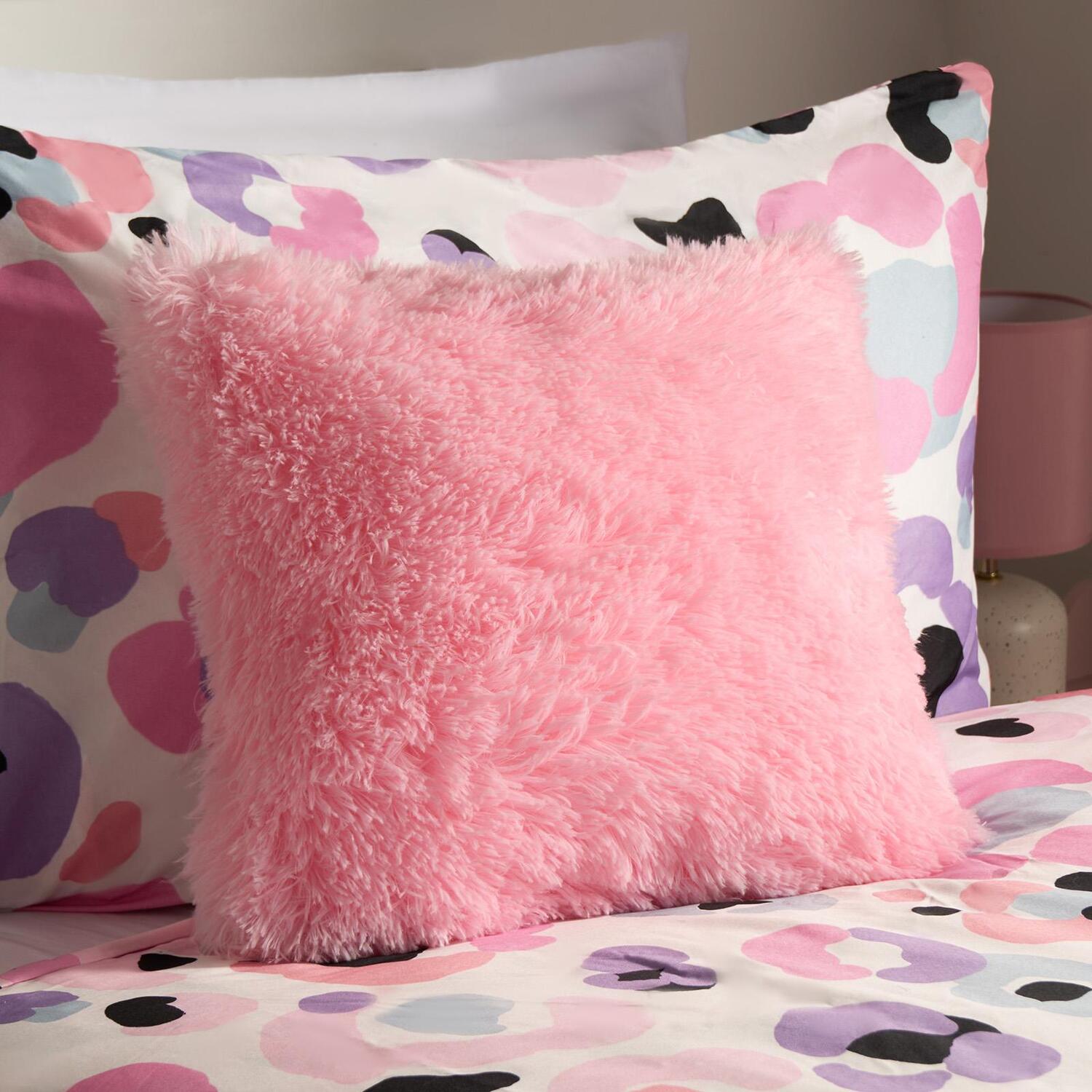 Fluffy Square Filled Cushion