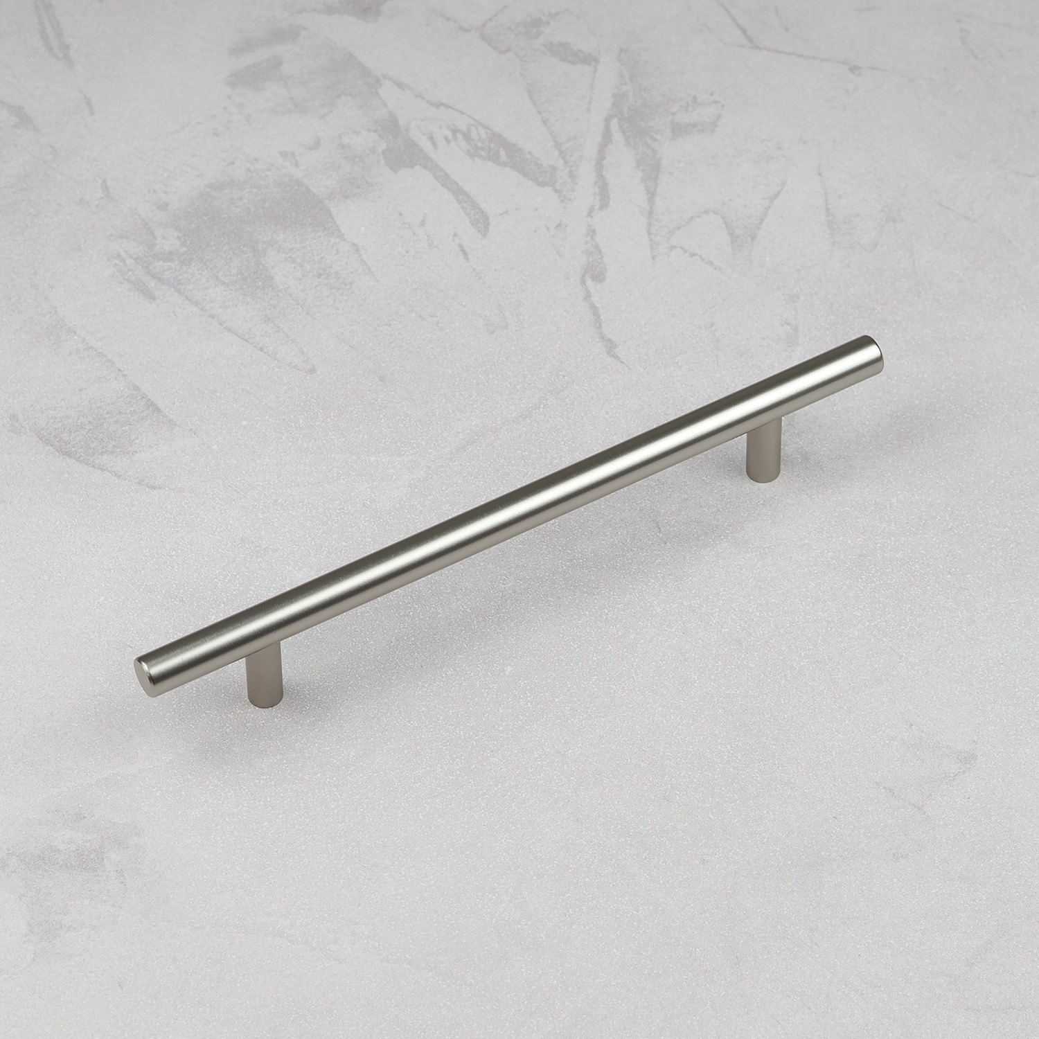 Brushed Nickel T-Bar Cupboard Handles Kitchen Cabinet
