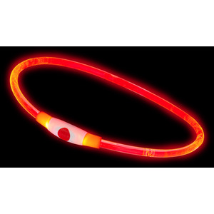 Cut to Size LED Dog Collar Light Up Safety Collar