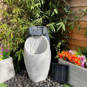 Pouring Vase Contemporary Water Feature