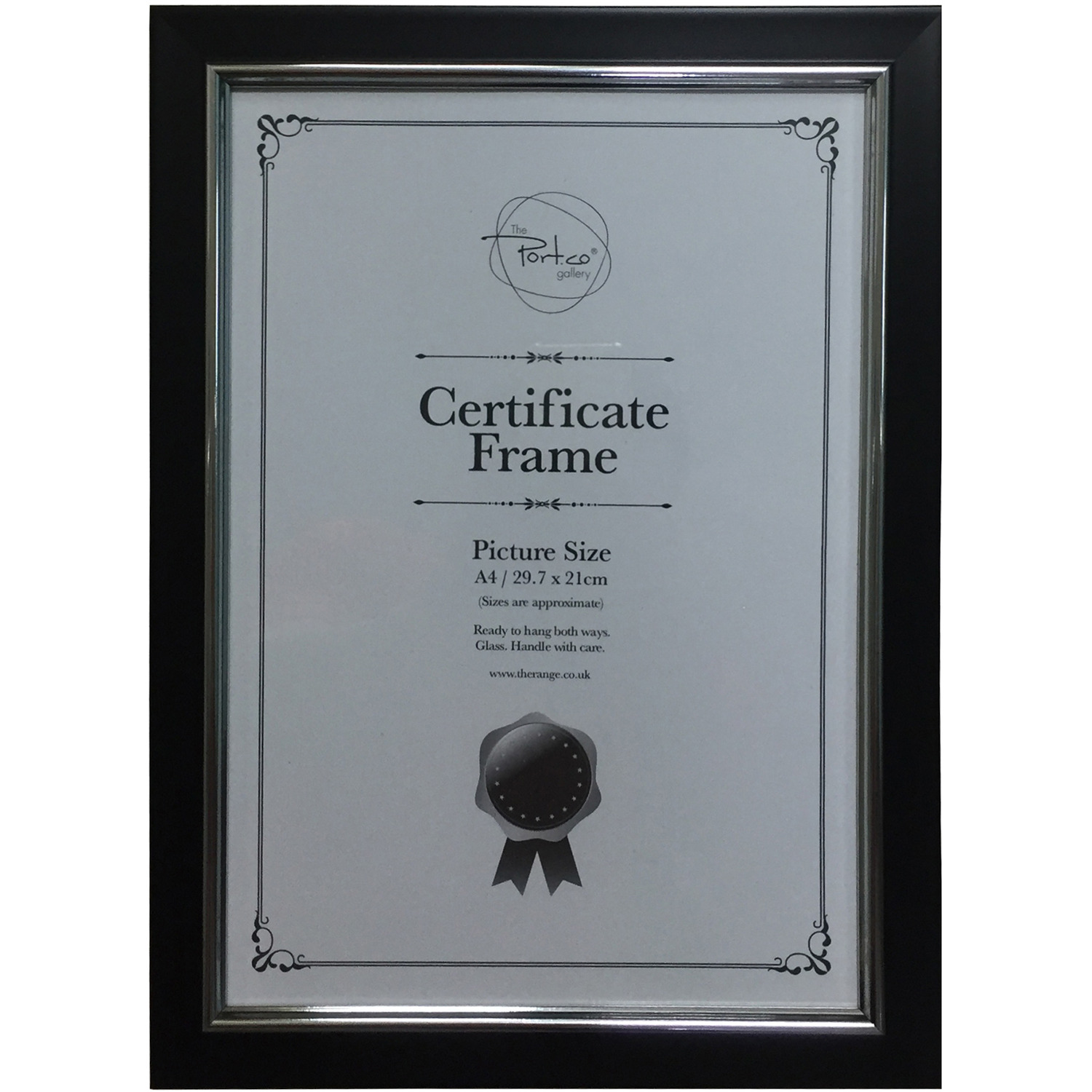 A4 Certificate Frame