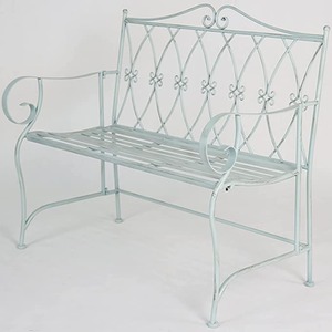 Pavia 2 Seater Foldable Metal Garden Bench