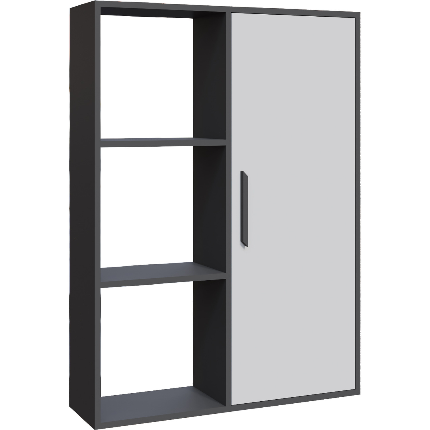 Patrick Modern Bookcase Bookshelf Shelving Unit with Cabinet