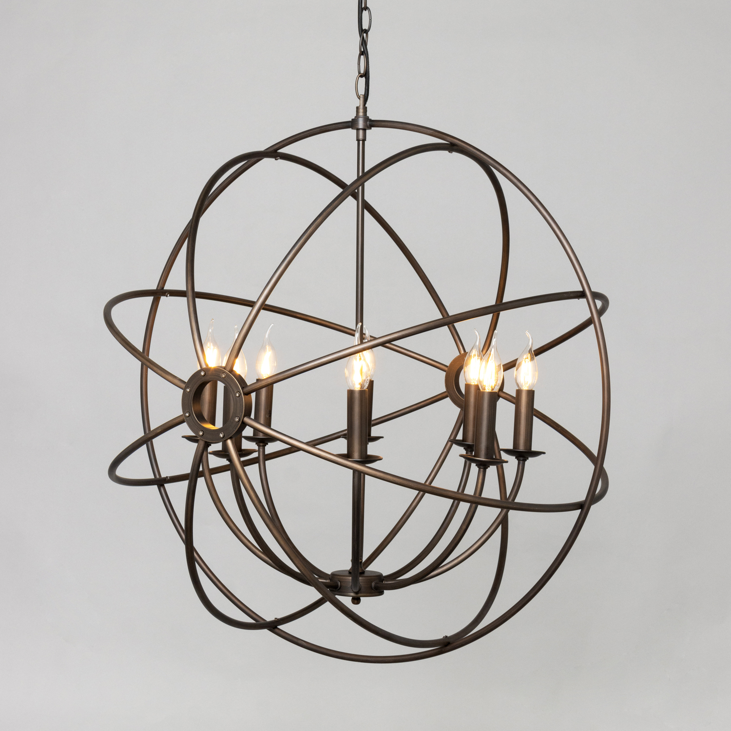 Visconte Capri 8 Light Orbital Ceiling Pendant