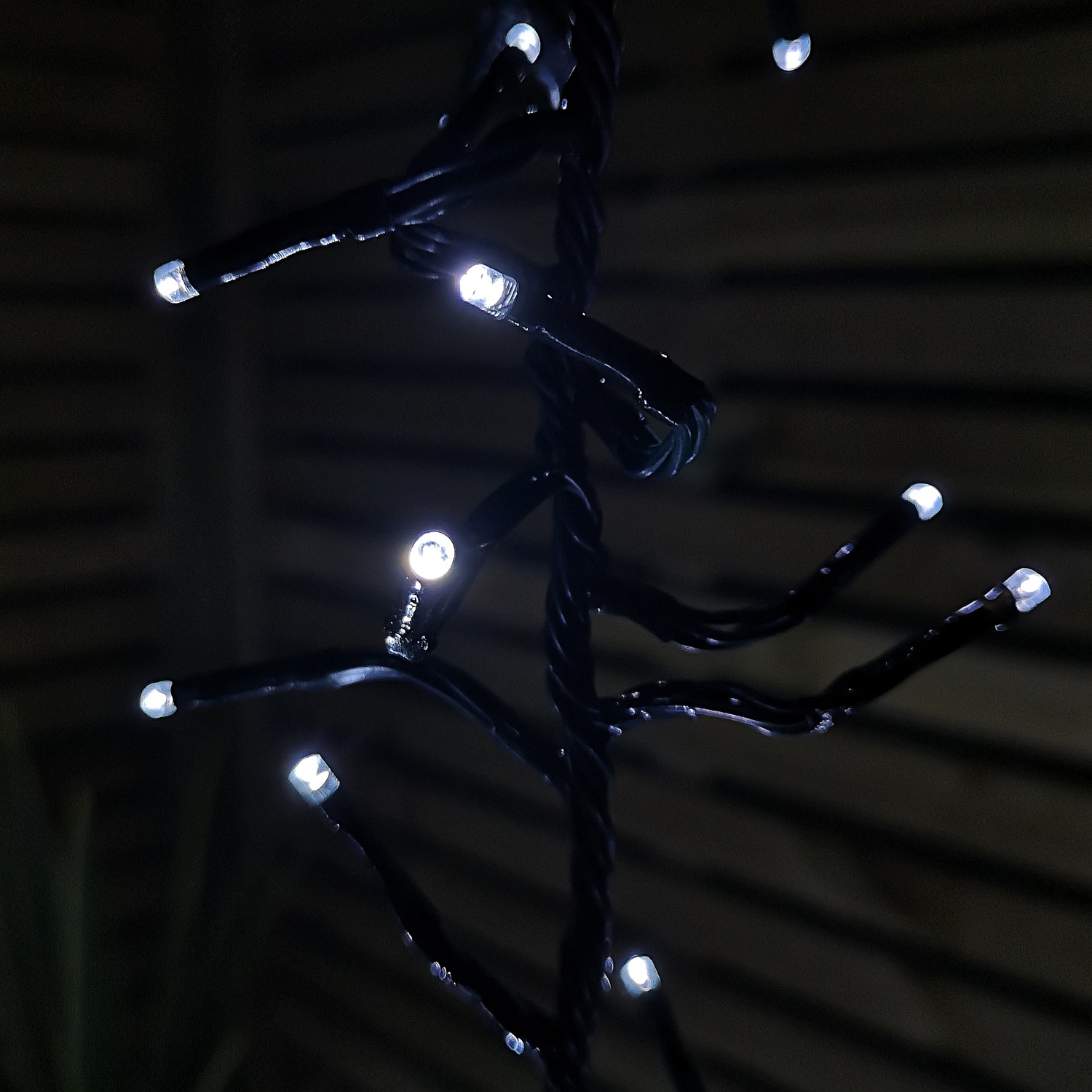 Set of Drop Tree Multi Action Christmas Cluster Brights with LEDs