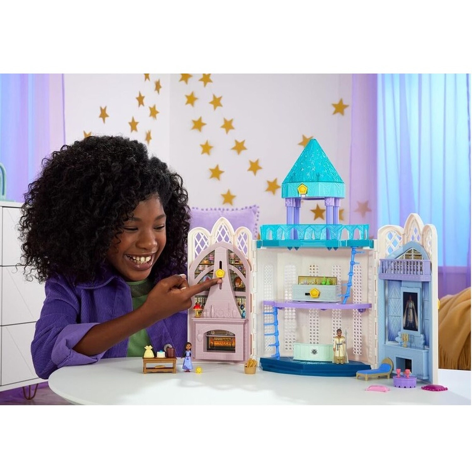 Mattel Disney Wish Rosas Castle Playset