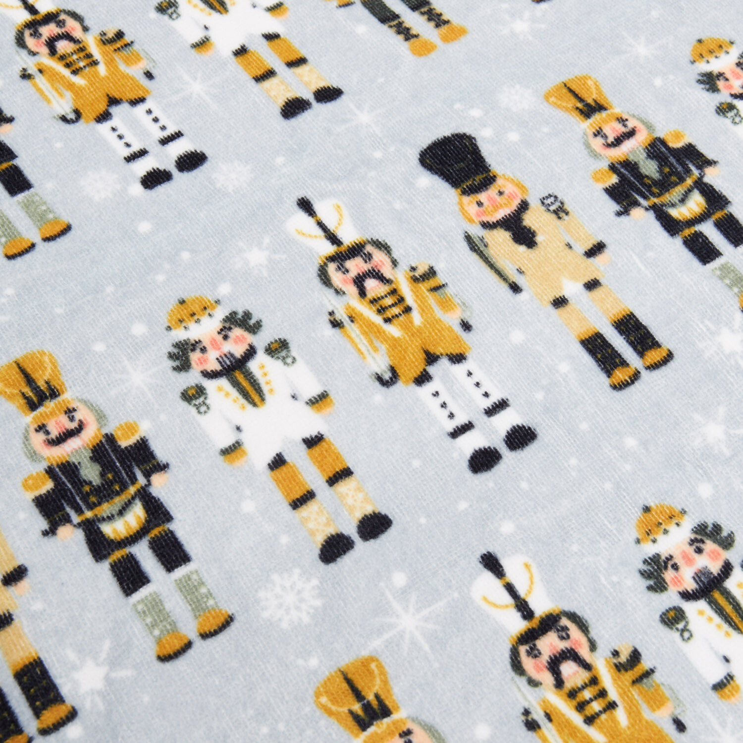 Nutcracker Hand Towel Grey