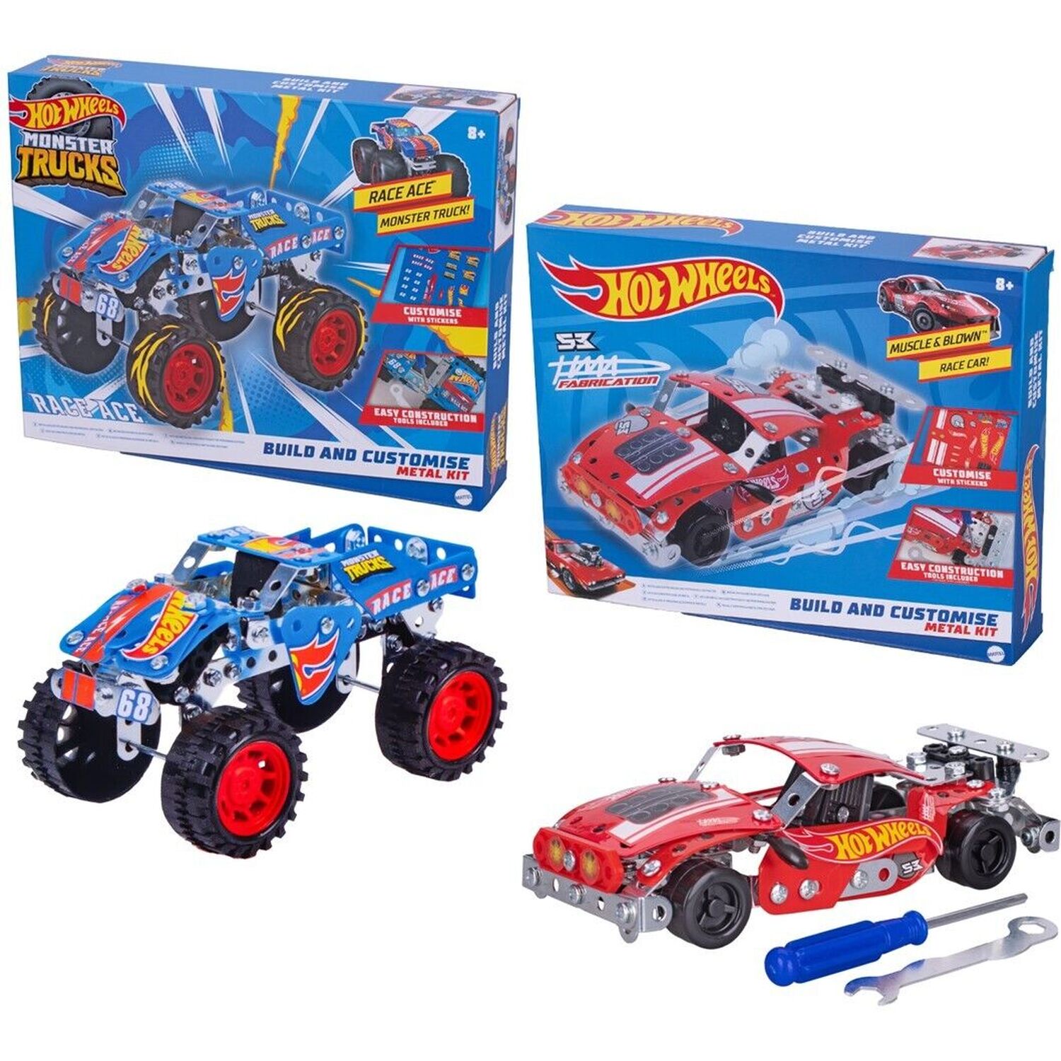Hot Wheels Build and Customise Race Car