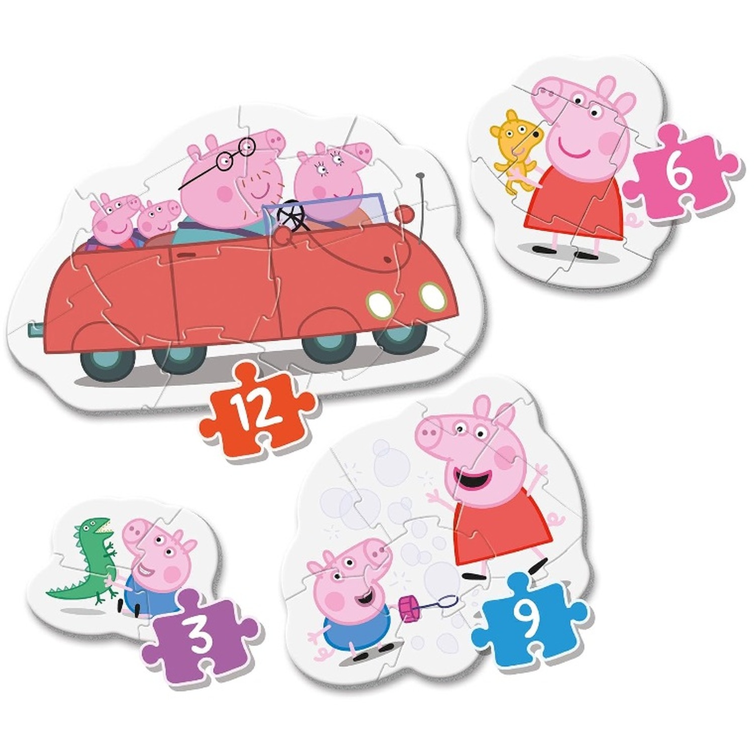 Peppa Pig Puzzle My First Puzzles Set