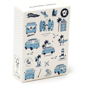 Standard Deck of Playing Cards - Explore More Volkswagen VW T1 Camper Bus