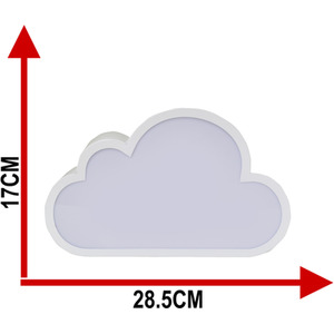 Cloud Hangable Light-Up LED Whiteboard