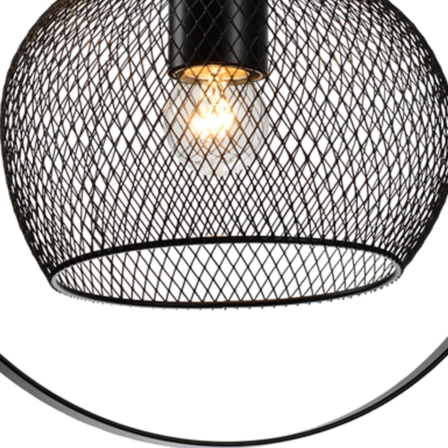 CGC CARMEN Industrial Round Mesh Pendant Light