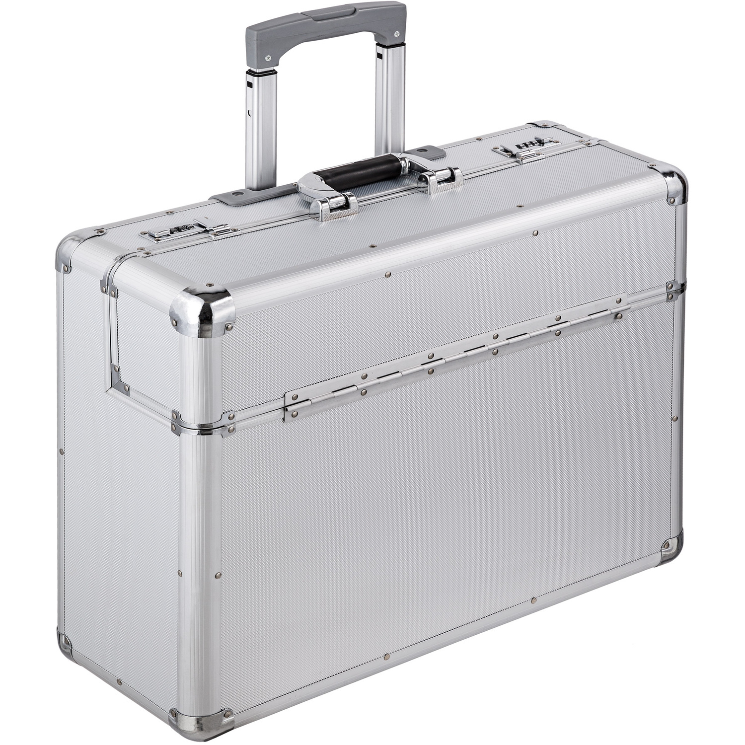tectake Pilot Case Aluminium Hard Shell