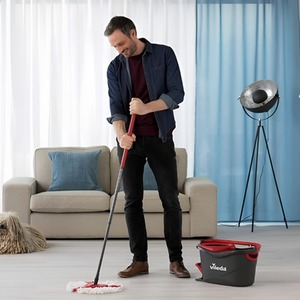 Vileda Turbo 2 in 1 Microfibre Mop and Bucket Set