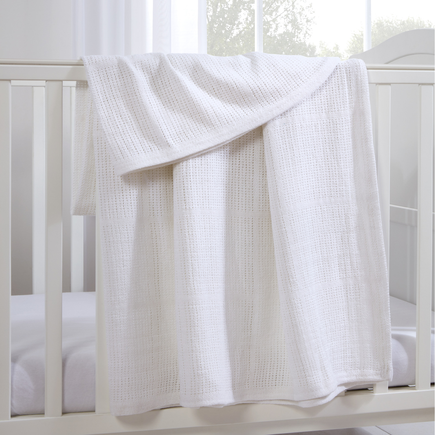 CDL Baby Cotton Cellular Blanket