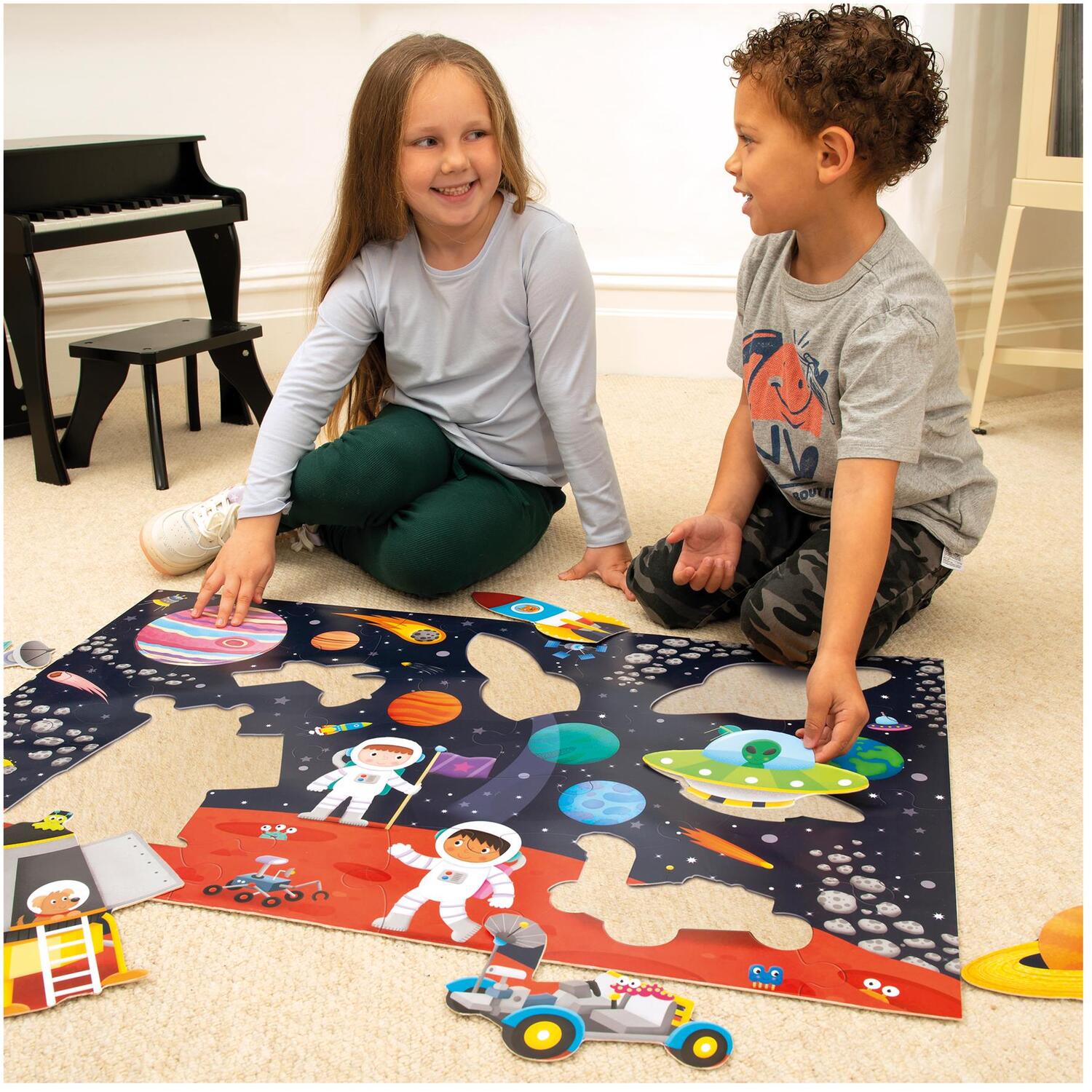 Giant Floor Puzzles Space