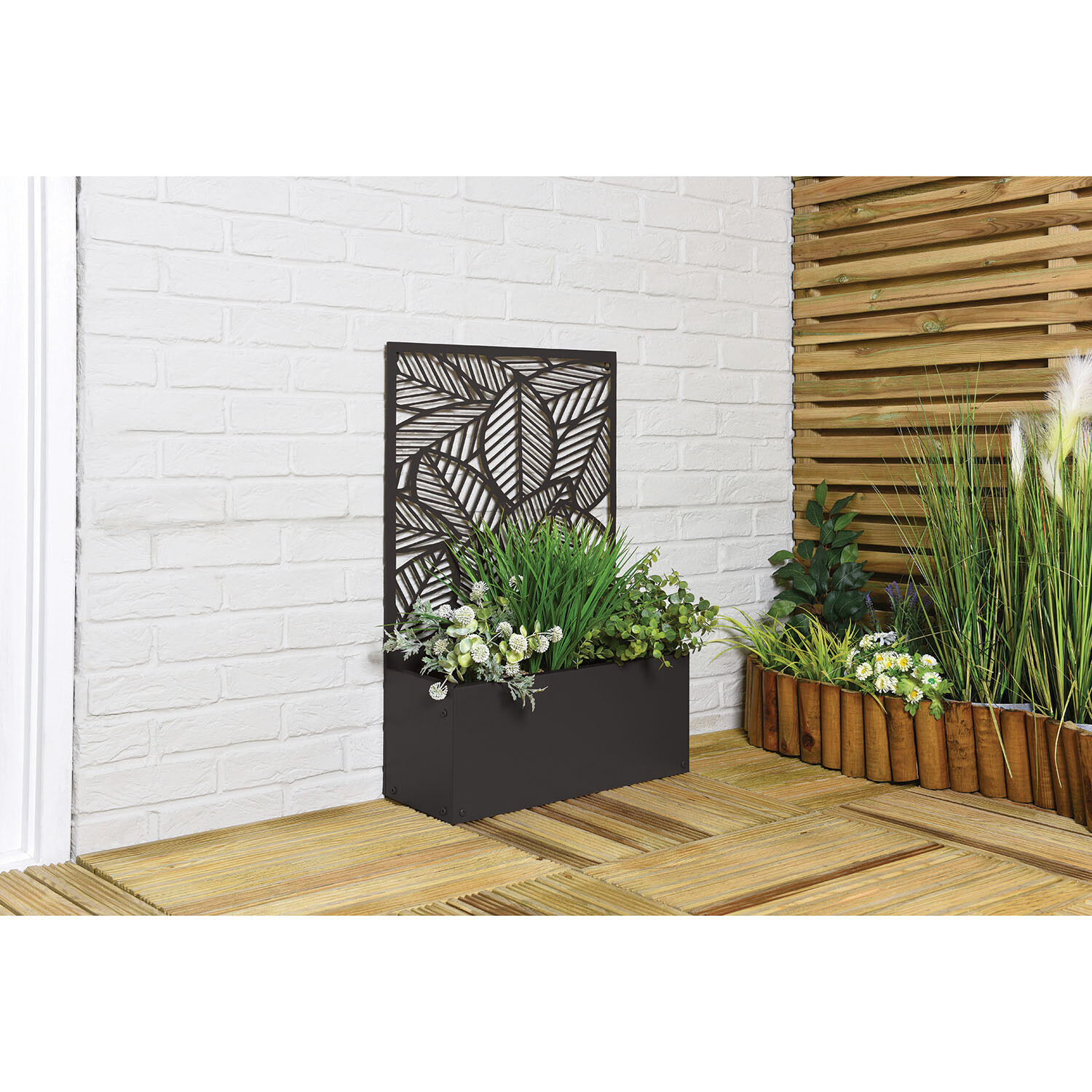 Screen with Planter Small