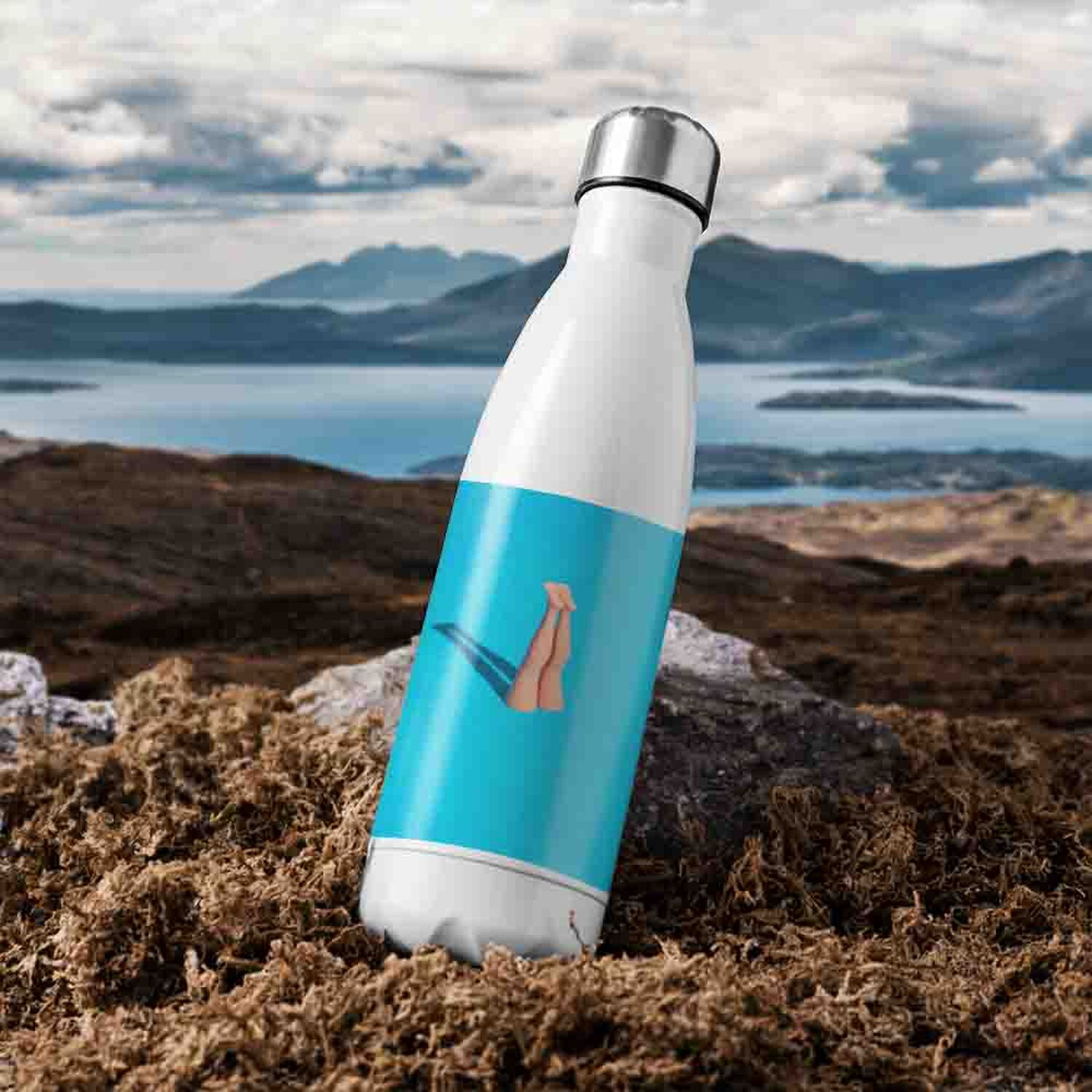 Swimming Dive Stainless Steel Bottle