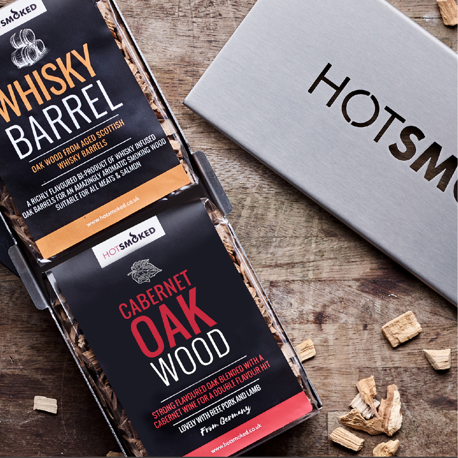 Smoke, Whisky and Wine in a Box