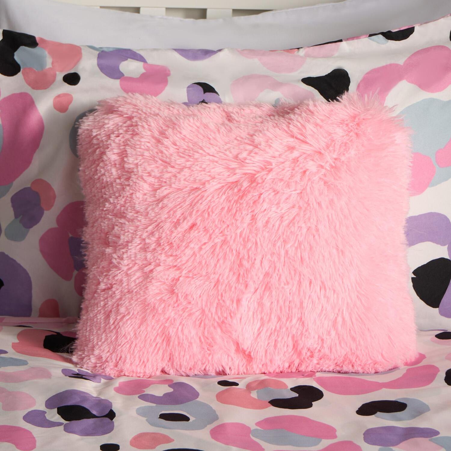 Fluffy Square Filled Cushion
