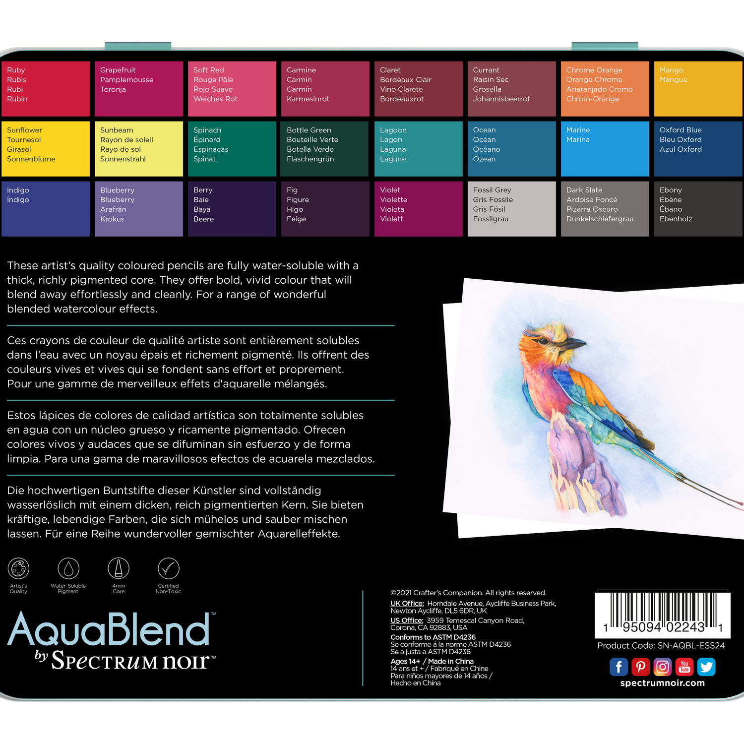 Aquablend Pencils