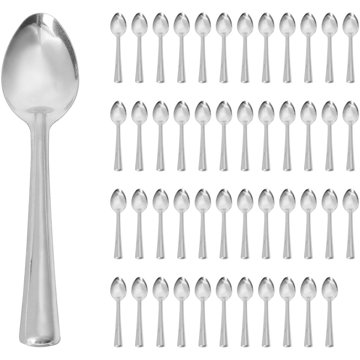 Stainless Steel Teaspoons - Pack of 24