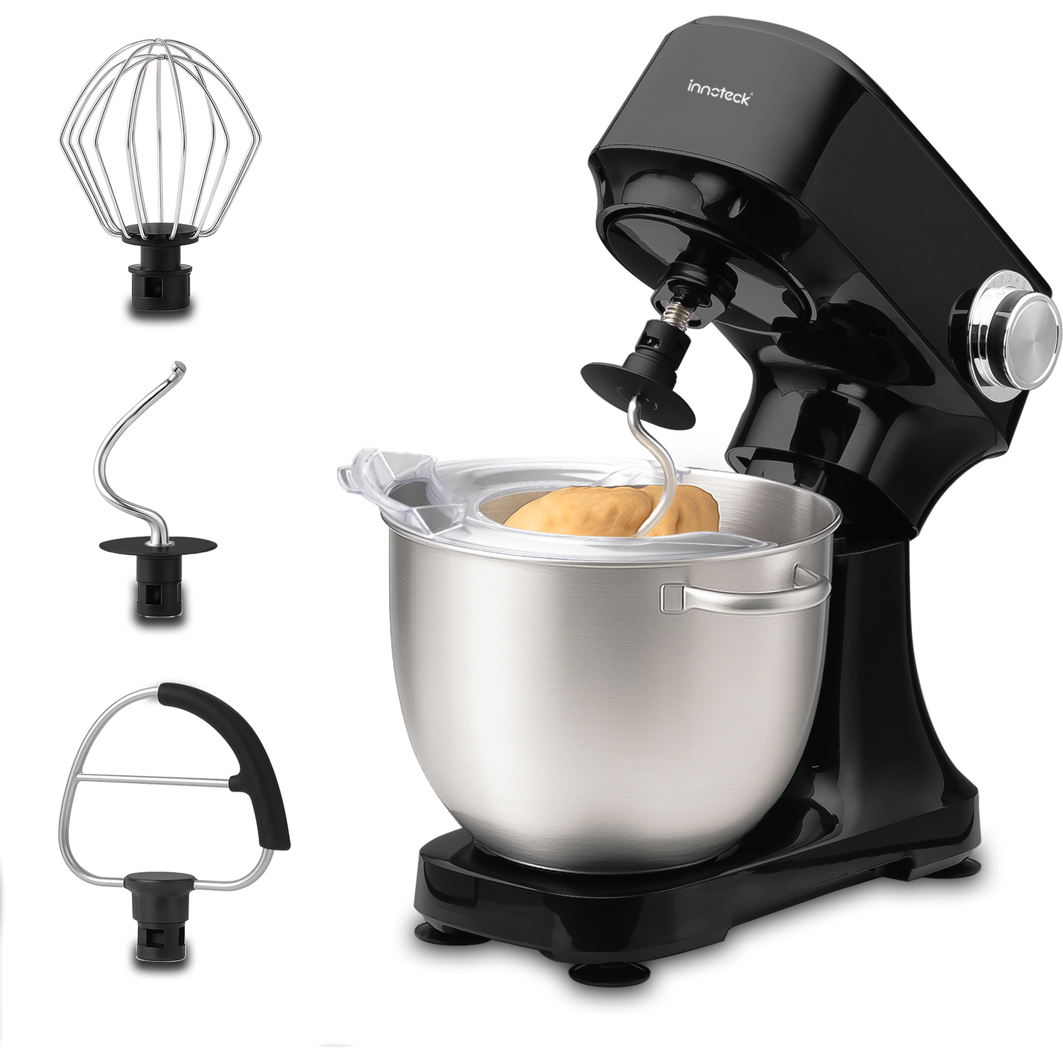Innoteck 4.5L Stand Mixer- 12 Speed Controls, 600W