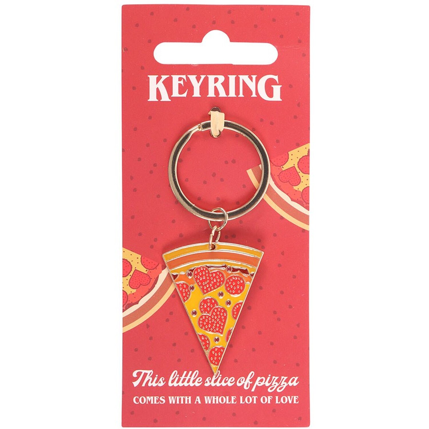 Pizza Slice Keyring
