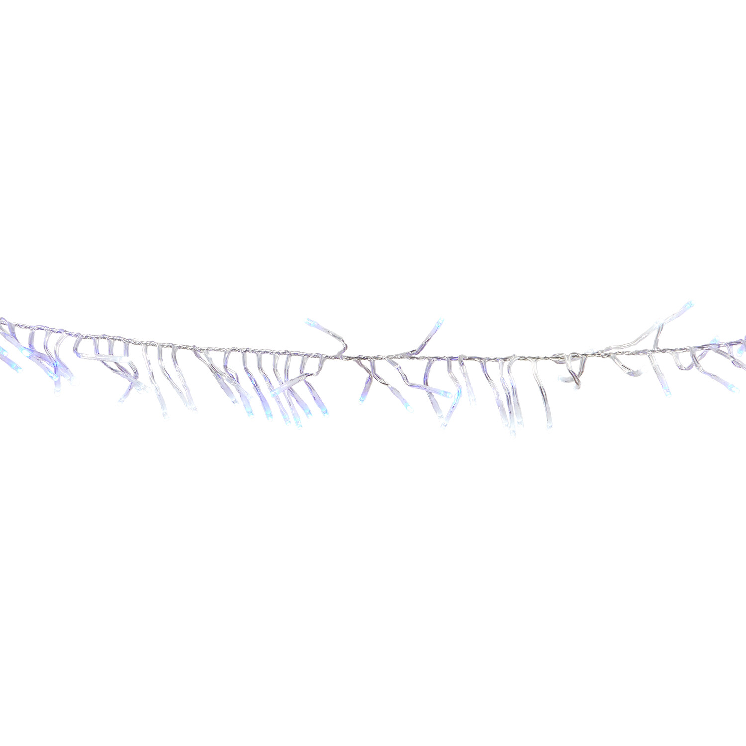 1000 Cluster LED Lights Blue and White