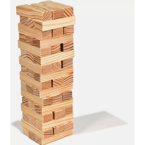 Wood Tumbling Stacking Tower