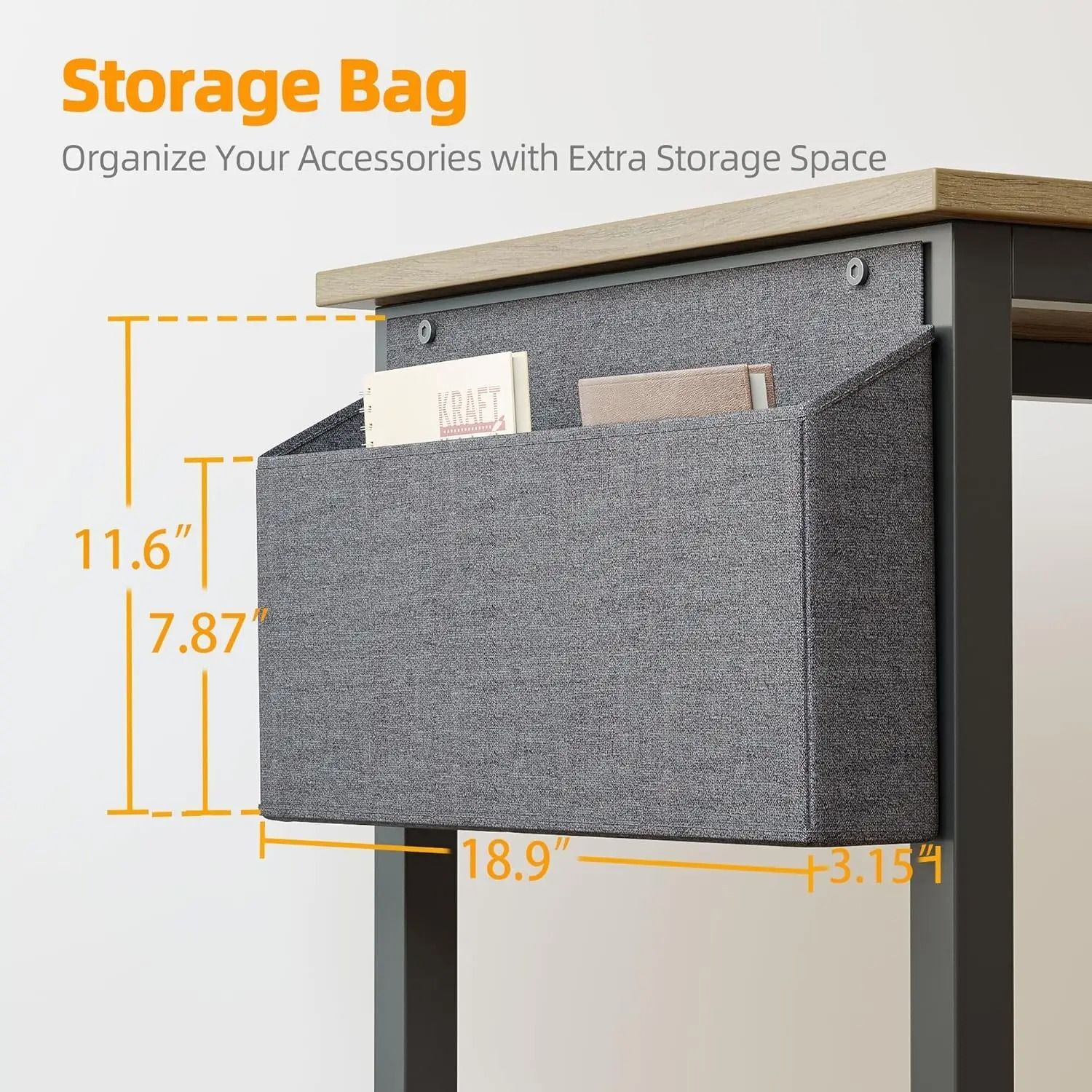L-Shaped Desk for Home Office
