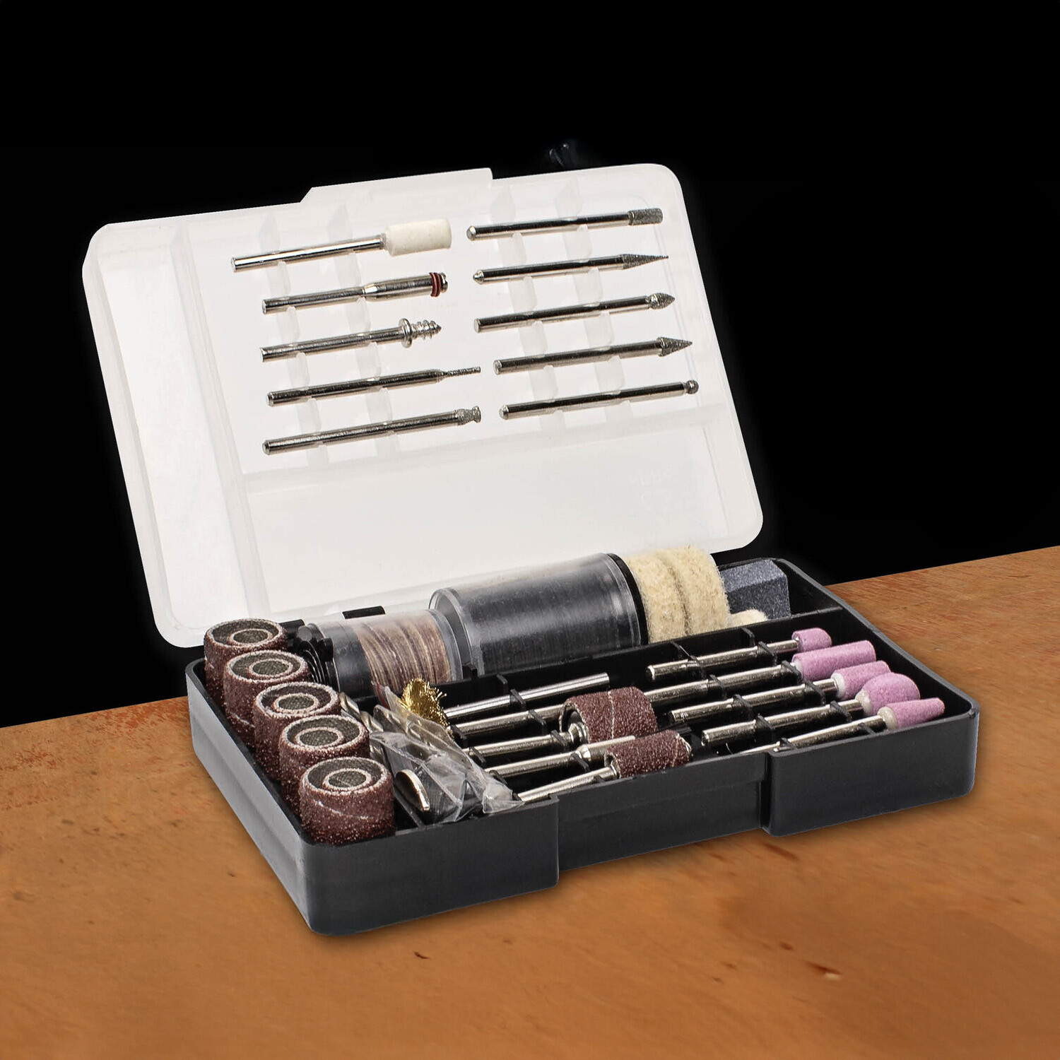 Rotary Tool Kit 135W Variable Speed and 120pc Accessory Set