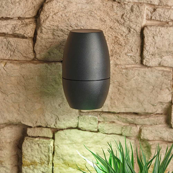 Outdoor Cone Shaped Up and Down Wall Light