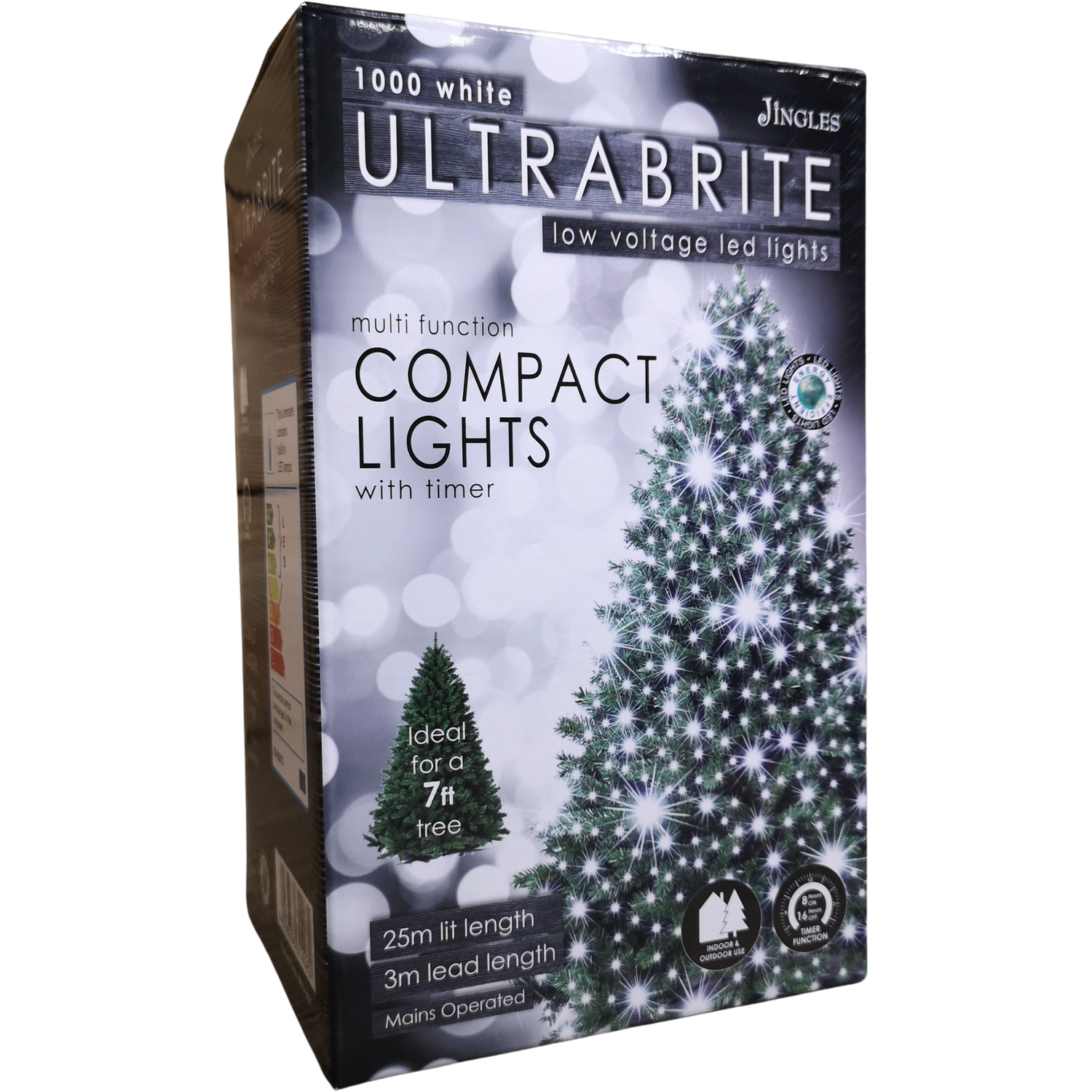 1000 LEDs Ultra Brite Multi function Christmas Tree Lights With Timer