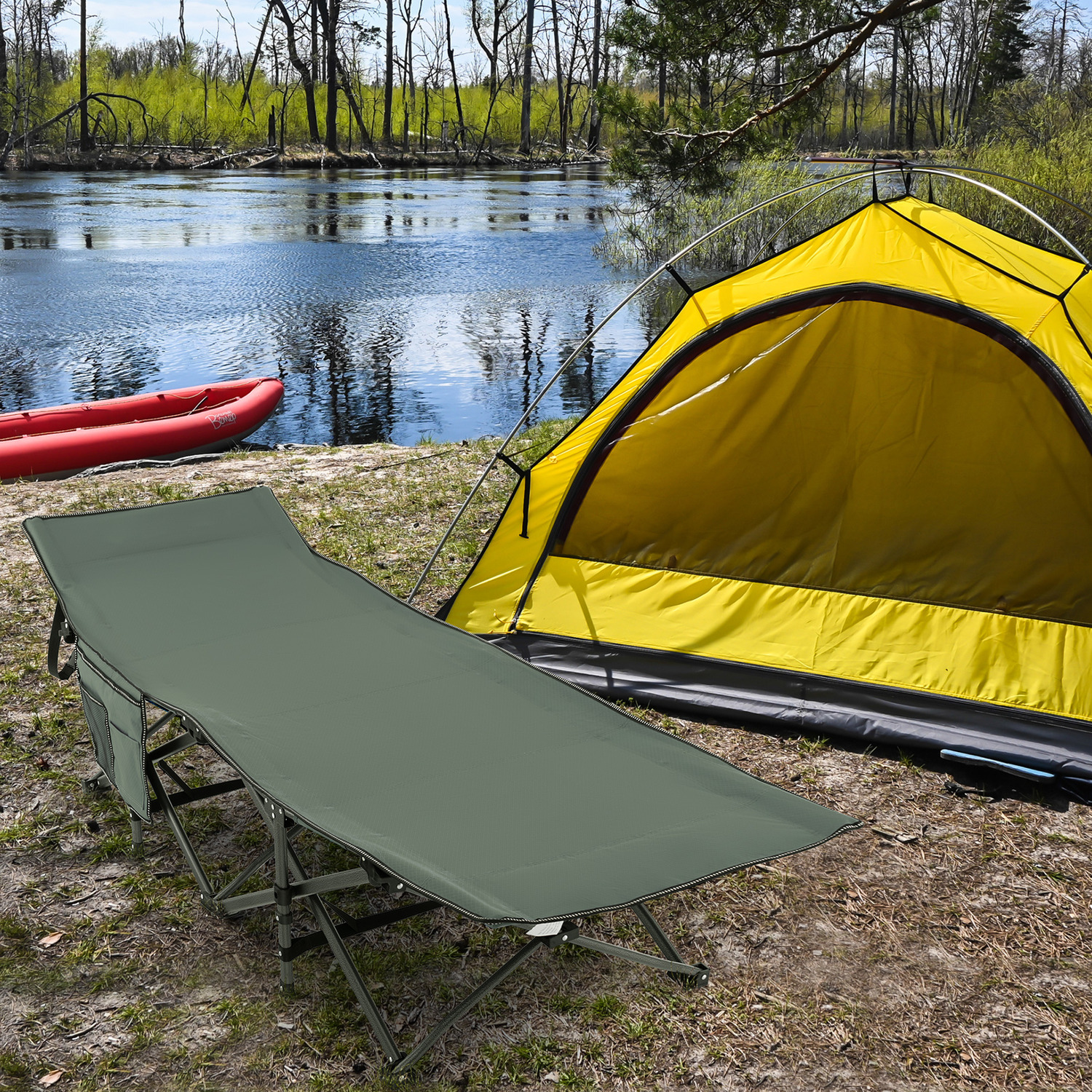 Outdoor Sleeping Cot Folding Camping Cot