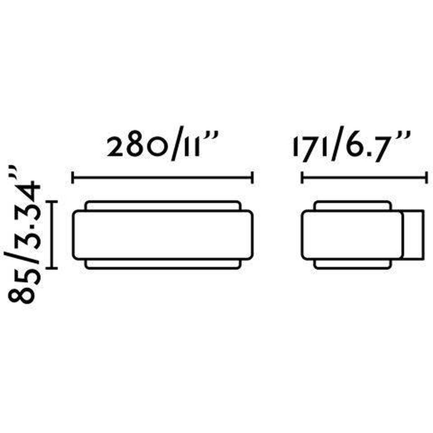 Sticker LED Outdoor Wall Light