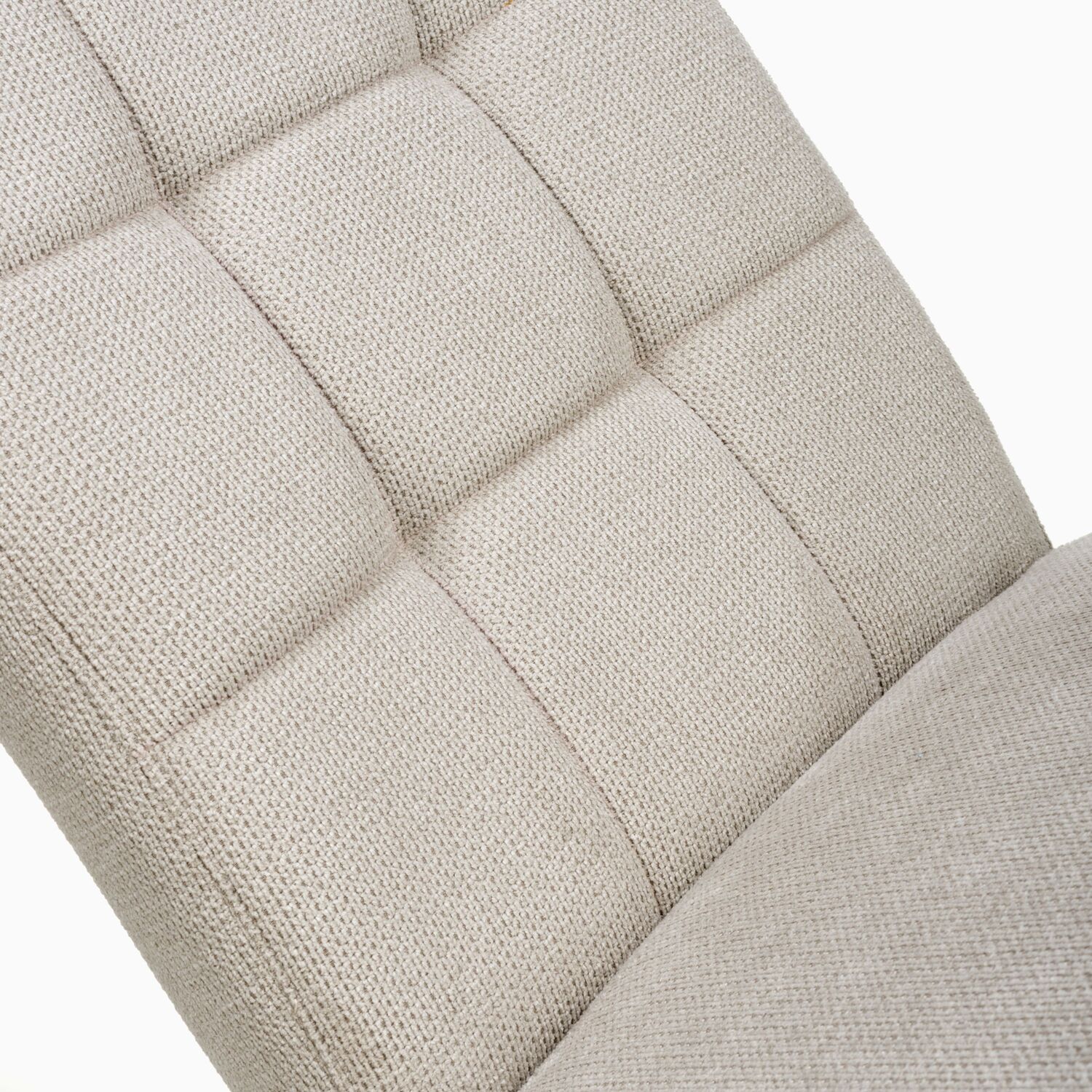 Pair of Moseley Waffle Flax Effect Natural Dining Chairs