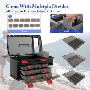 Large Tackle Box Portable Fishing Box