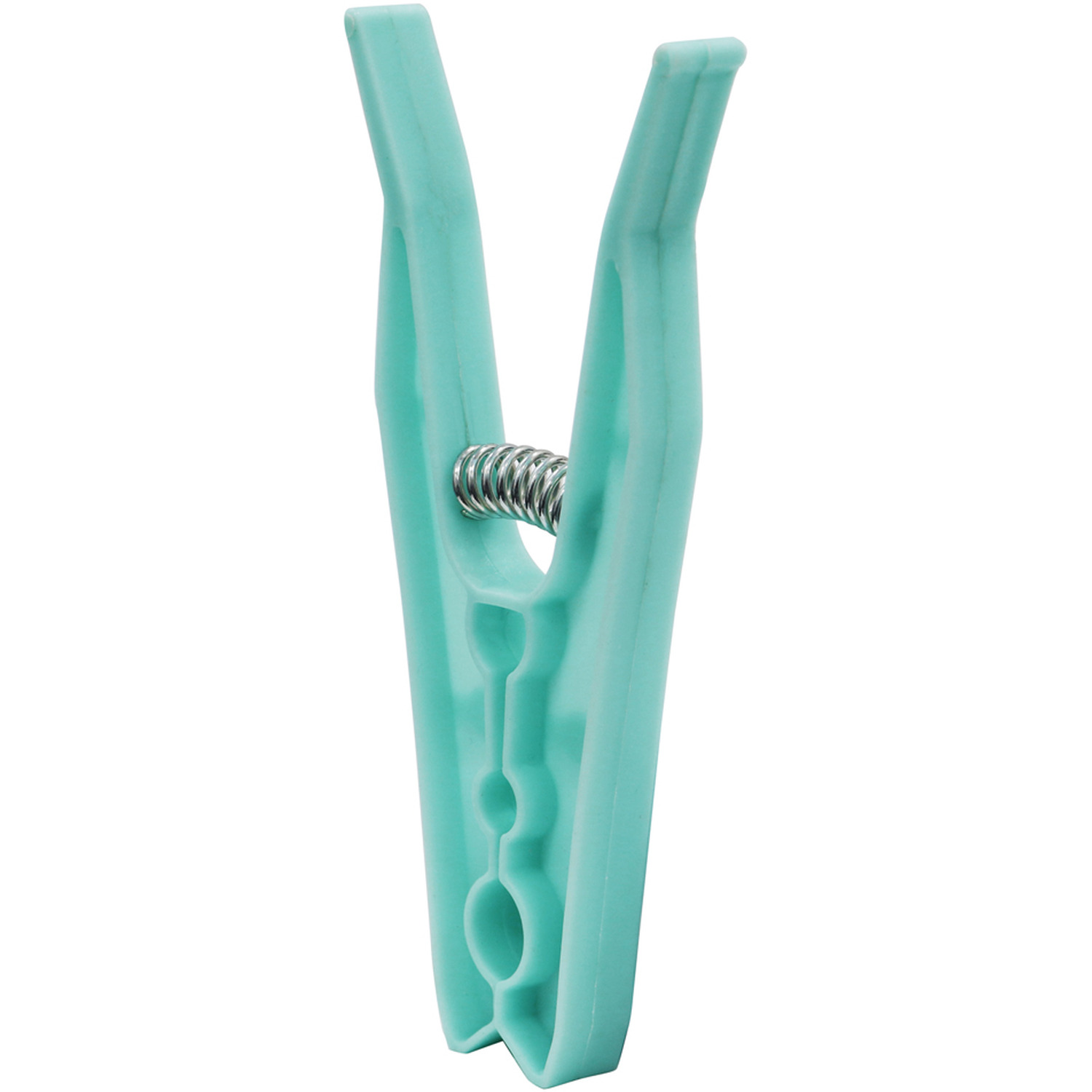 JVL Plastic Peg Basket with 48 Large Ultra Strong Plastic Pegs